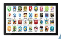 China wall mounted 24 inch wifi android interactive AD totem touch screen kiosk for sale