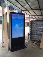 China 450cd/M2 Digital Kiosk Floor Standing LCD Advertising Display 3840*2160 for sale