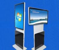 China 42 Inch Rotating Digital Signage LCD Floor totem Kiosk screen for sale