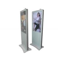China 55 inch free standing kiosk 4g wifi network digital advertising lcd screen for sale