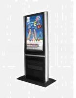 China 42 inch floor standing vertical LCD multimedia video TV totem signge AD display with WIFI network function for sale