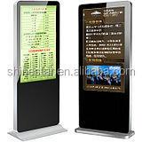 China Lobby floor standing 46inch LCD loop AD video totem display player for sale
