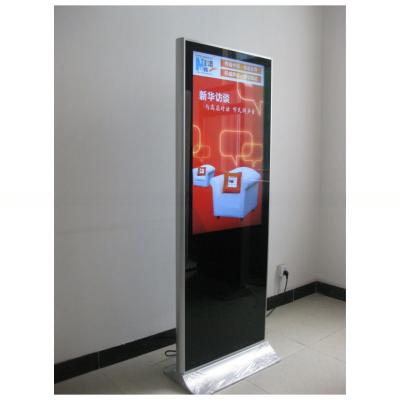 China 32inch floor Standing vertical LCD TV kiosk for advertising signage totem display for sale