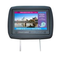 China Wifi 4G Network Cab Taxi 9 Inch Android Digital Advertising LCD Screens With Headrest for sale