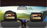 China 7 Inch Inside Taxi LCD Screen Advertising WiFi 4G Storage 16GB for sale