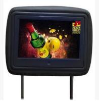 China 9 Inch Taxi Headrest Advertising Display Screens 4G WIFI GPS APK Software For Cab for sale
