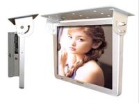 China Metal 17 Inch Auto Car Bus Monitor LCD 4G Android TV For Advertising Video Display for sale