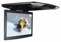 China Roof Mounted 18.5'' 19'' Flip Down Coach LCD Multimedia Monitor With SD USB Player HDMI for sale