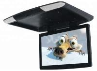 China Roof Mounted 18.5'' 19'' Flip Down Coach LCD Multimedia Monitor With SD USB Player HDMI for sale