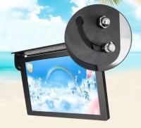China Metal Housing 18.5 Inch Coach Metro Bus Monitor LCD Media Display With Wide Voltage DC 12V 24V for sale