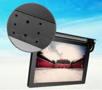 China Metal Housing 18.5 Inch Coach Metro Bus Monitor LCD Media Display With Wide Voltage DC 12V 24V for sale