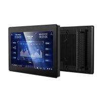 China 27 Inch Fanless Industrial Panel Embedded Touch Screen PC 12V/24V DC Input for sale