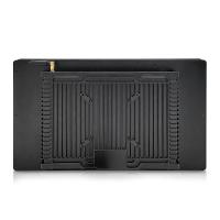 China 27 Inch Fanless Industrial Panel Embedded Touch Screen PC 12V/24V DC Input for sale