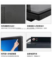 China Embedded Industrial 21.5 22 Inch IPS LCD Open Frame Monitor With Touchscreen + Metal Casing for sale