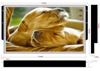 China Embedded 10 10.1 Inch Open Frame USB Monitor IPS LCD With Full View Angle for sale