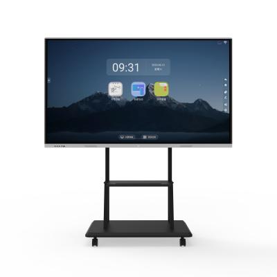 China 65 Inch Wall Mount All-In-One Monitor Touchscreen Interactive Whiteboard for sale