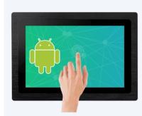 China 12 Inch Industrial All In One Touch Screen Computer Sheet Metal Frame High Brightness for sale