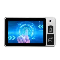 China 10.1 Inch Embedded Touchscreen Computer Station With Webcam RFID NFC Reader Microphone Fingerprint Reader for sale