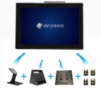 China Vesa Mount All In One Touchscreen PC Wall Computer With CPU J6412 Fanless For Embedded Terminal for sale