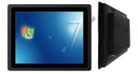 China 3mm Bezel Aluminum Frame 15 Inch Linux Panel PC Android For Industrial Site Control for sale