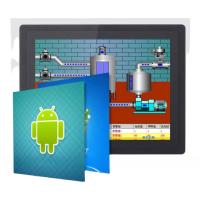 China 18.5 Inch Android Industrial Panel PC Manufacturers With RS232 RS485 GPIO For Self Service Terminal for sale