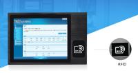 China 17 Inch IP65 Waterproof PCAP Touch Screen Industrial Panel PC With NFC RFID Reader for sale