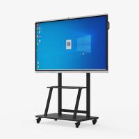 China 75 Inch Wall Touchscreen Monitor Smart Interactive Flat Panel With Android OS for sale
