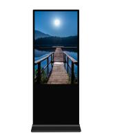 China Floor Stand 55 Inch LCD Screen Android Monitor For Digital AD Signage Display for sale