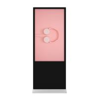 China 55 Inch Capacitive Touchscreen LCD Digital Advertising Display Equipped With Camera for sale