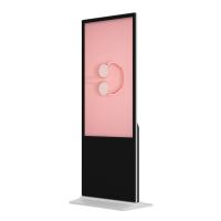 China 55 Inch Capacitive Touchscreen LCD Digital Advertising Display Equipped With Camera for sale