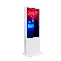 China 55 Inch Double Sided Floor Standing LCD Advertising Display Multimedia Player for sale