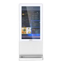 China 55 Inch LED Ultra-Thin Double-Sided Screen Advertising Kiosk Commercial Display LCD Player Advertising Machine for sale