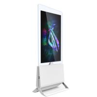 China 55 Inch LED Ultra-Thin Double-Sided Screen Advertising Kiosk Commercial Display LCD Player Advertising Machine for sale