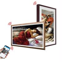 China 23.8 Inch Wall Mounted Framed Advertising Screen With Split Display Function for sale