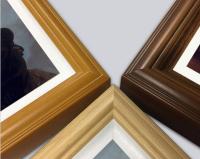 China UHD 55 Inch Wood Frame LCD LED Advertising Signage Display WIFI Android Monitor for sale