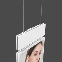 China 43 Inch High Brightness Dual-Sided Hanging Display Network Enabled And Ultra Bright for sale