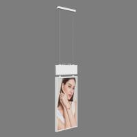 China 55 Inch Dual Sided Hanging Advertising Display: Ultra-Bright And Network Enabled for sale