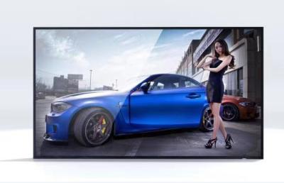 China 43 Inch Ultra Thin Wall Mounted Advertising Display For High Impact Public Spaces for sale