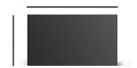 China 43 Inch Ultra Thin Wall Mounted Advertising Display For High Impact Public Spaces for sale