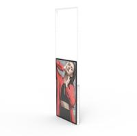 China 55 Inch High-Brightness Dual-Sided Hanging Advertising Display Network-Connected for sale
