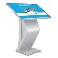 China Horizontal 65 Inch Capacitive Touch Screen All-In-One LCD Self Service Kiosk for sale