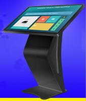 China 43 Inch Horizontal Infrared Touch Screen Query Machine LCD Self Service Kiosk 450nits for sale