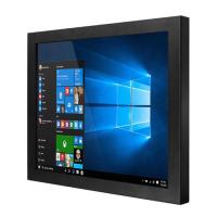 China High Brightness 17 Inch Embedded Industrial Capacitive Touch Monitor All In One PC for sale