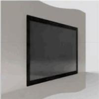 China 7 Inch Black Pure Flat Capacitive Touch Screen Monitor 12V 24V For Game Machine Or Industrial Application System for sale
