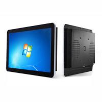 China High Brightness 18.5 Inch Wall Mounted LCD Industrial Touch Screen Monitor All In One PC for sale
