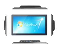 China Industrial Wall Mounted Integrated 23.6 Inch LCD LED USB Touch Screen Monitor Display for sale