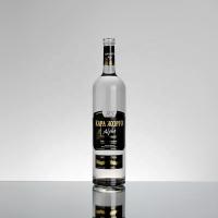 China Collar Material Glass Custom Printing Frosted Spirit Ciroc Vodka Bottles 700ml 750ml for sale
