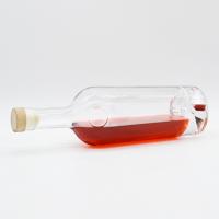 China Decal Surface Handling Custom Made Extra Flint Whisky Bottle 500ml 700ml 750ml and 1L for sale