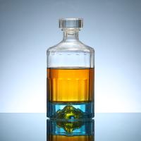 China Super Flint Glass 500ml Bottle for Whisky Mountain Vodka Gin Blank Design and Material for sale