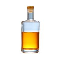 China 50ml 100ml 200ml 500ml 750ml Fancy Baijiu Glass Bottle Whisky Gin Bottle for Beverage for sale